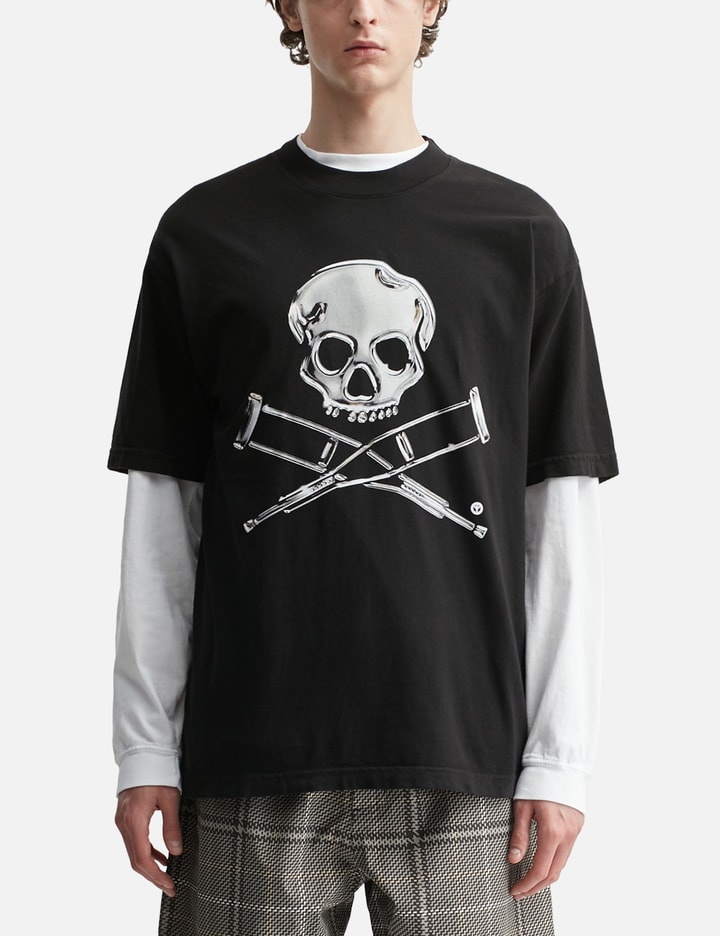 Babylon Jackass x Babylon Silver Anniversary Tee - Oversized jet-black ...