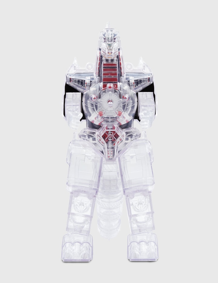 Super 7 - Mighty Morphin Power Rangers Super Cyborg - Dragonzord (Clear ...