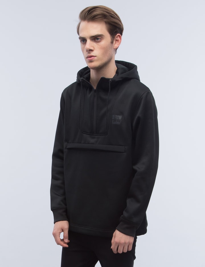 Stüssy - Plated Half Zip Hoodie | HBX