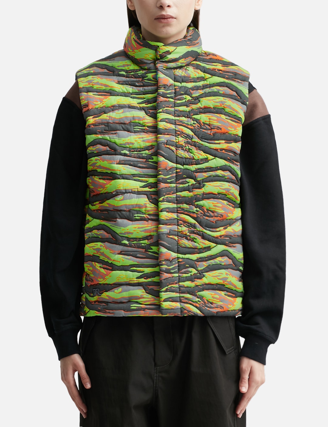 ERL - Unisex Printed Quilted Puffer Vest | HBX - Globally Curated ...