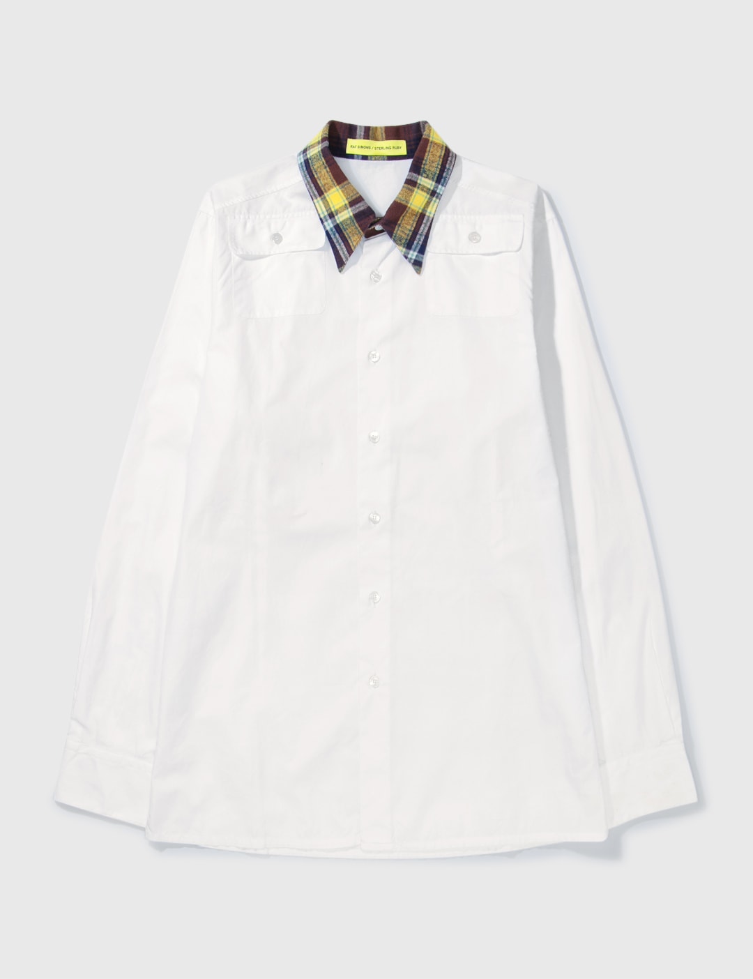 Raf Simons - RAF SIMONS X STERLING RUBY SHIRT WITH 2 CHEST POCKETS ...