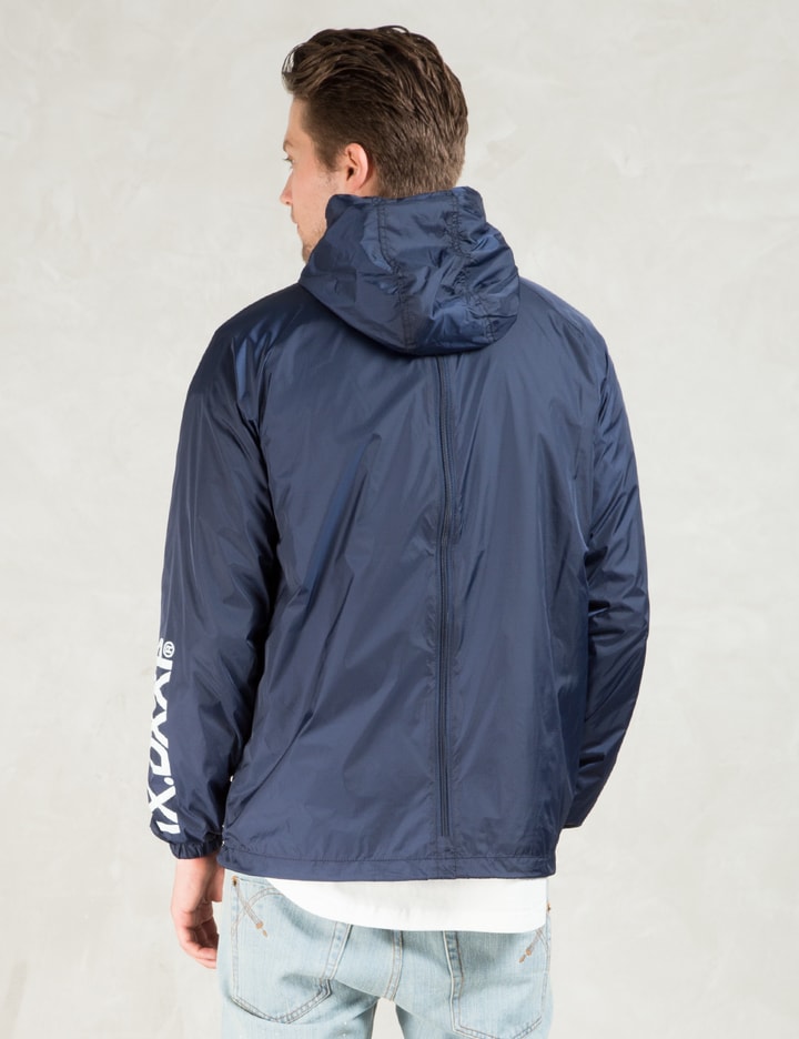 10.Deep - Navy Triple Zip Nylon Shell Jacket | HBX - Globally Curated ...