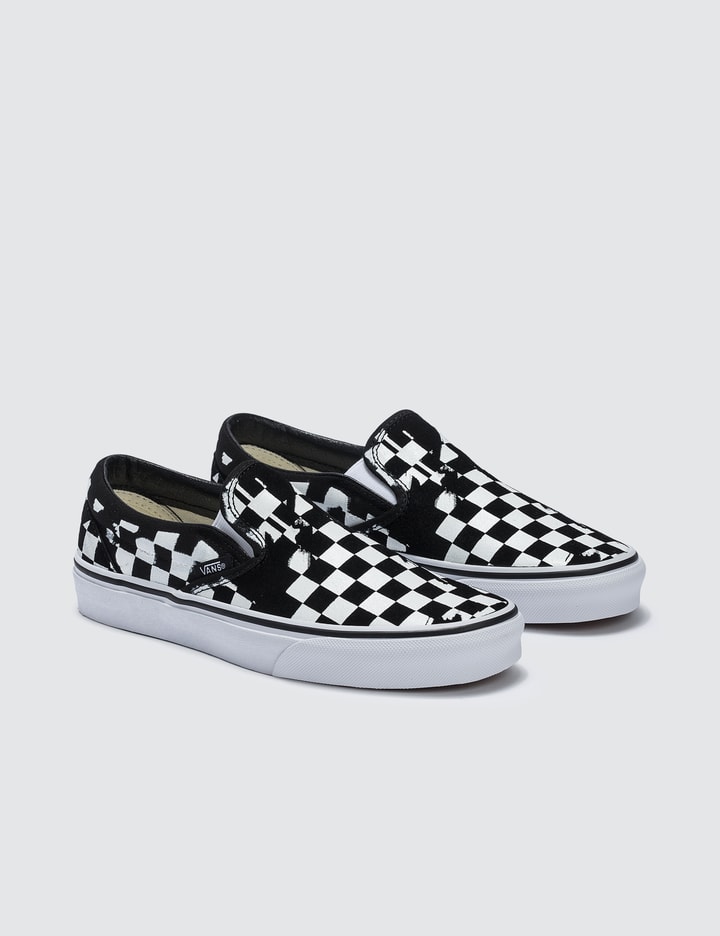 Vans - Overprint Check Classic Slip-On | HBX