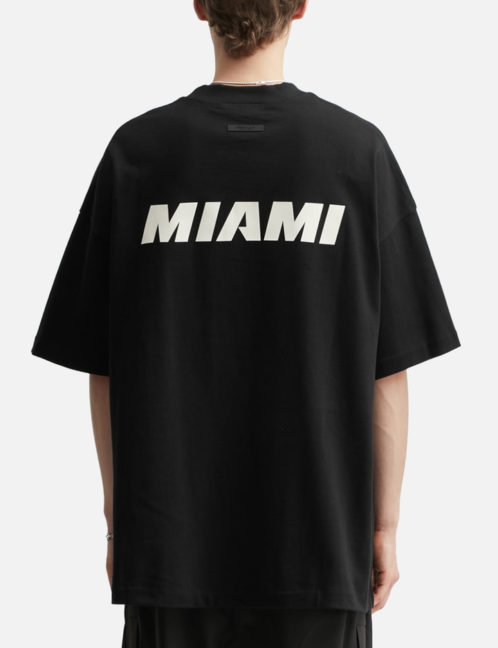 Fear of God Essentials Heat 90s T-Shirt - Oversized NBA Miami Heat tee ...