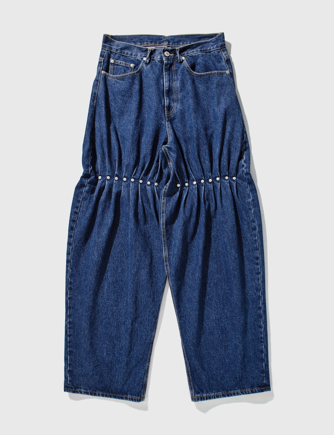 KUSIKOHC - RIVET DENIM PANTS | HBX - Globally Curated Fashion and ...