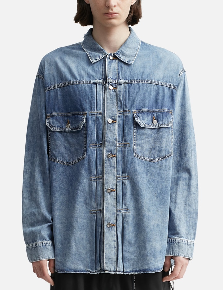 Mastermind World - LIGHT OZ DENIM SHIRT | HBX