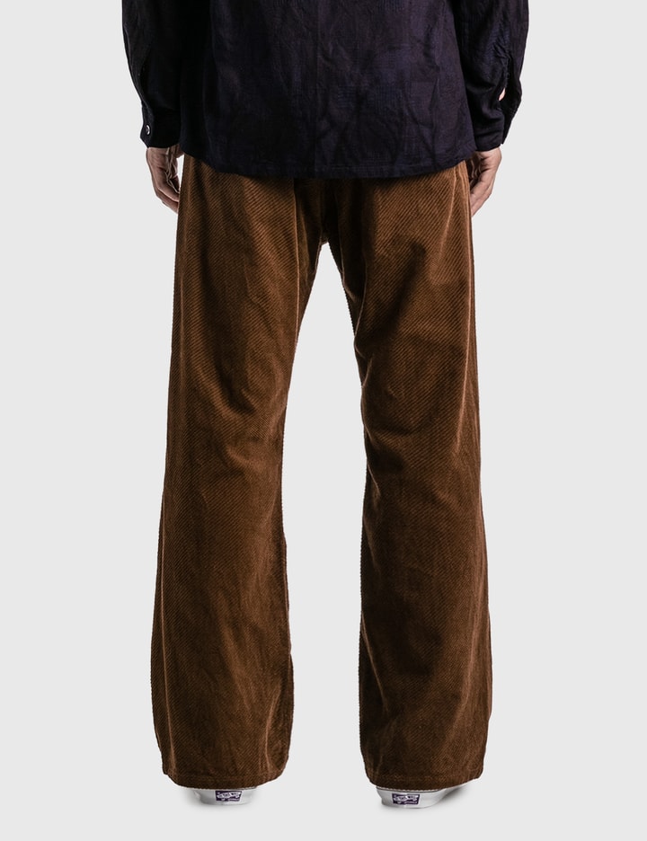 BLUE BLUE JAPAN - Nanamekoru Flared Pants | HBX - Globally Curated Fashion and Lifestyle by ...