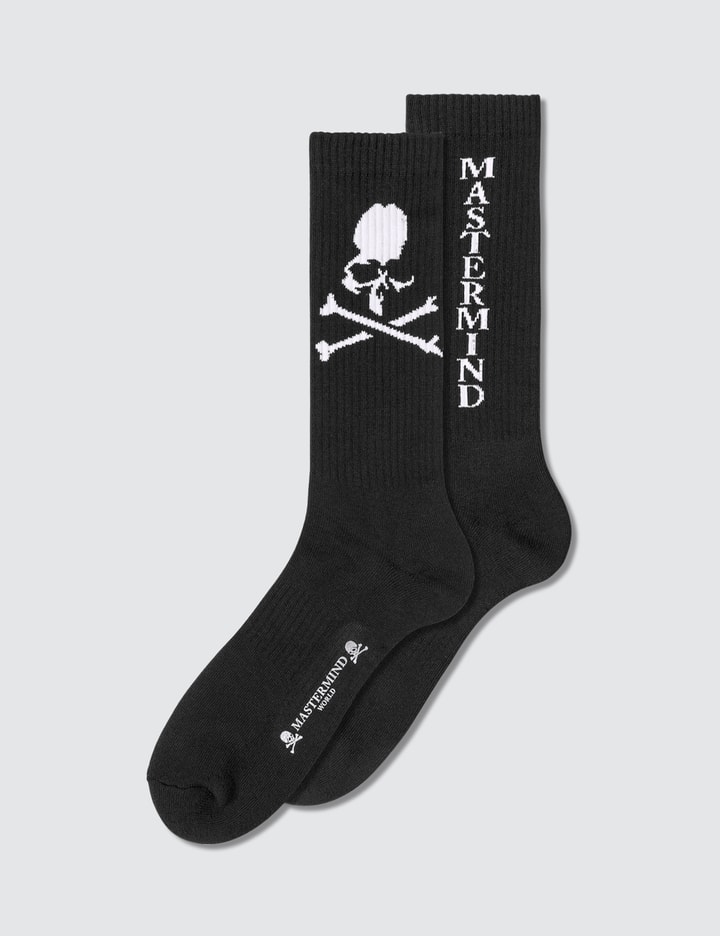 Mastermind World - Skull Logo Socks | HBX - Globally Curated Fashion ...
