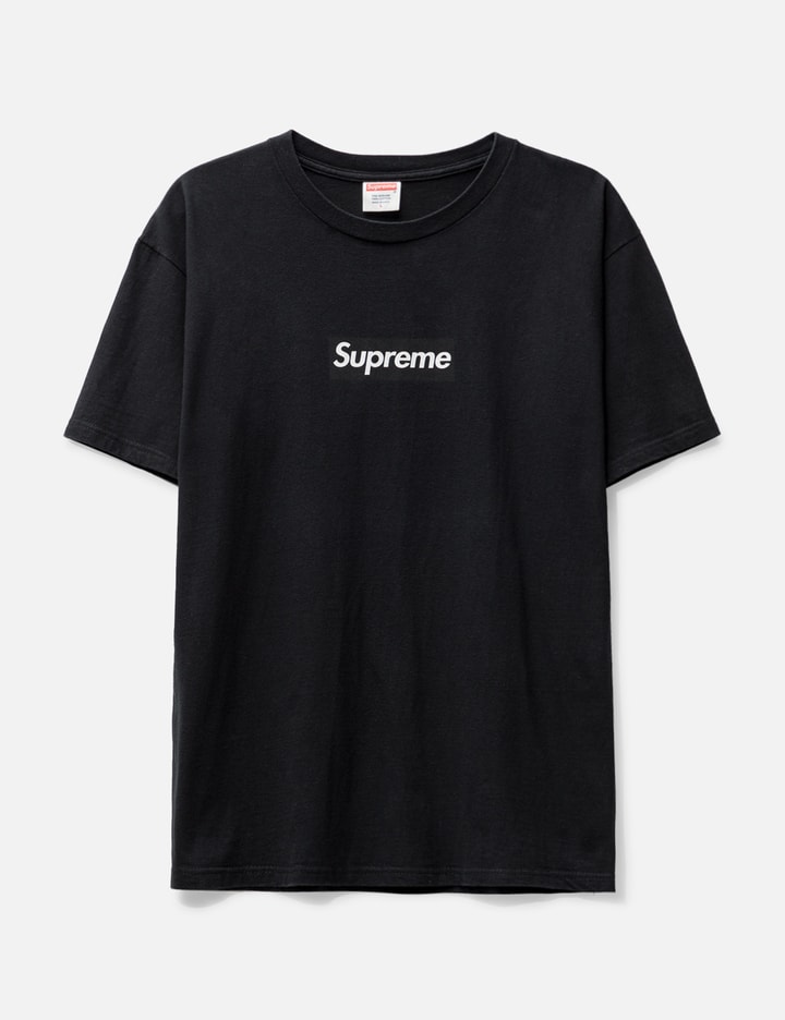 Supreme Friends And Family Black On Black Box Logo T-shirt | ModeSens