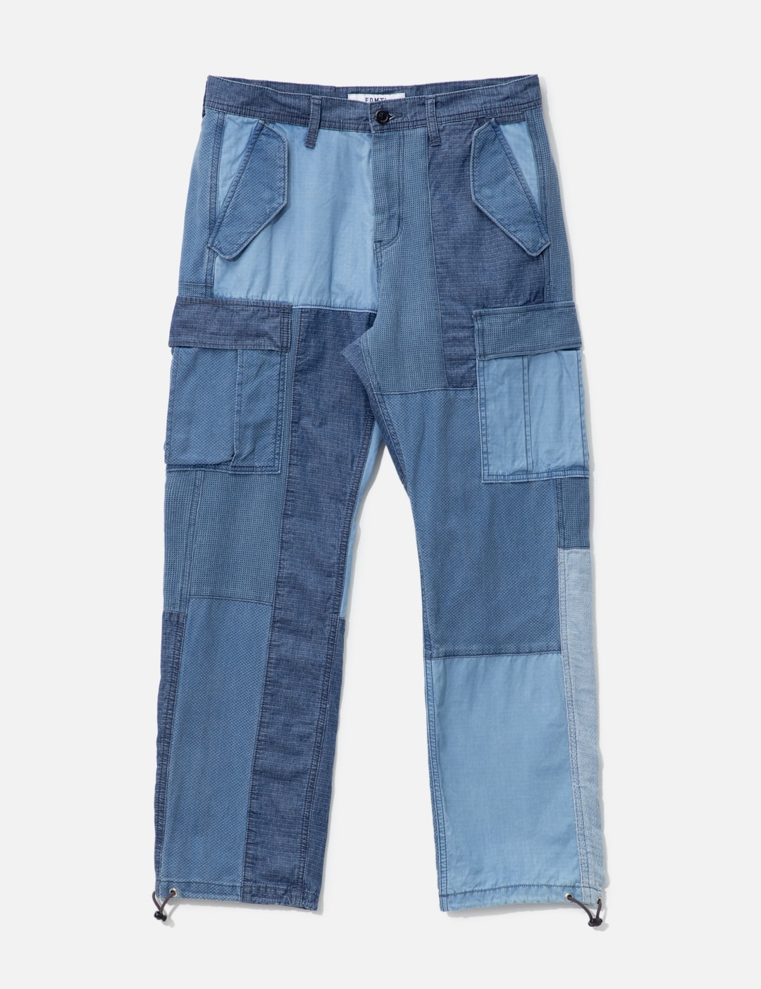 FDMTL - Patchwork Cargo Pants 3YR Wash | HBX - Globally Curated Fashion and Lifestyle by Hypebeast