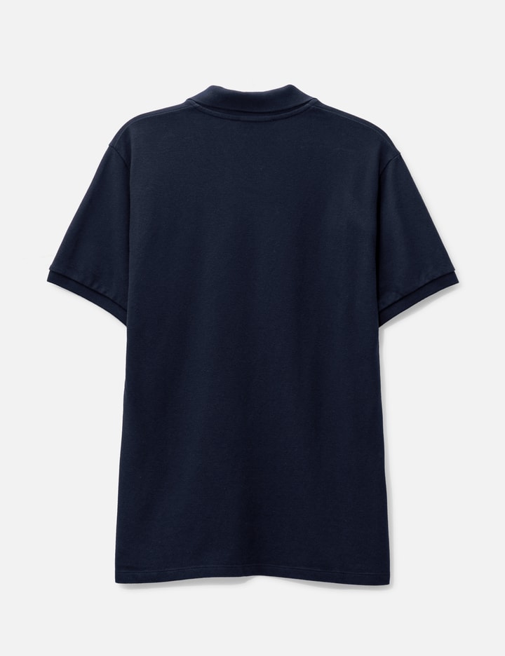 Maison Kitsuné - Tricolor Fox Patch Classic Polo Shirt | HBX - Globally ...
