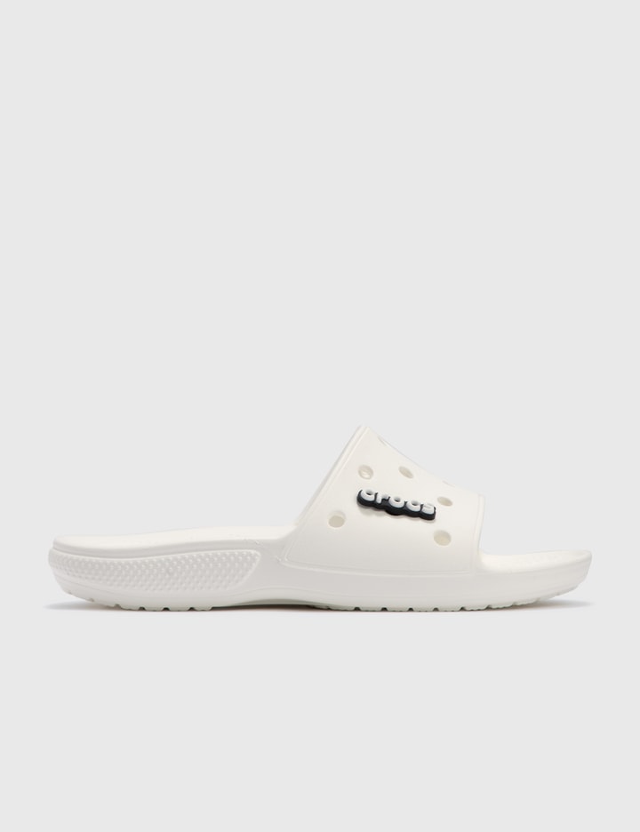 Crocs - Classic Crocs Slides | HBX - Globally Curated Fashion and ...