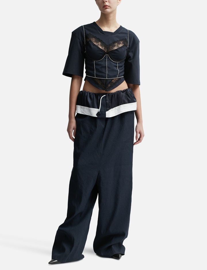 pushBUTTON - Cropped Bustier | HBX