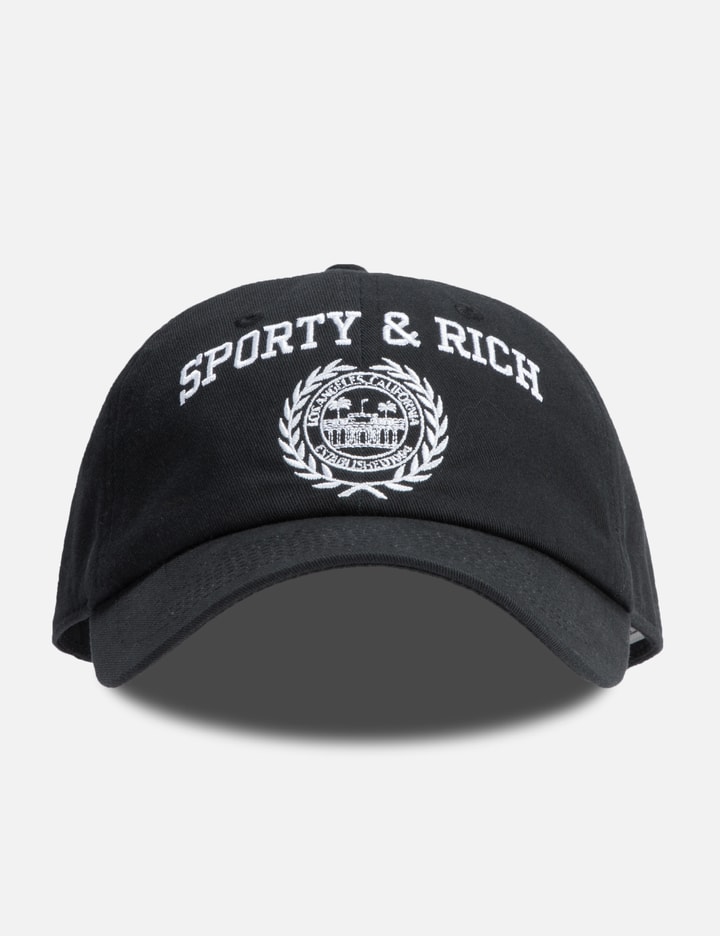 Sporty & Rich - Varsity Crest Embroidered Cap | HBX