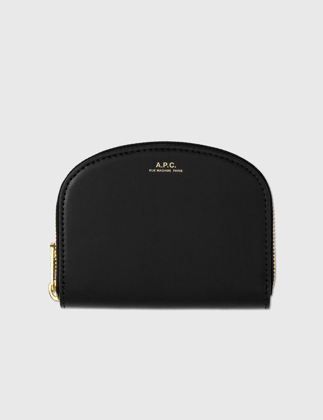 A.P.C. - Half Moon Compact Wallet | HBX - Globally Curated Fashion and ...