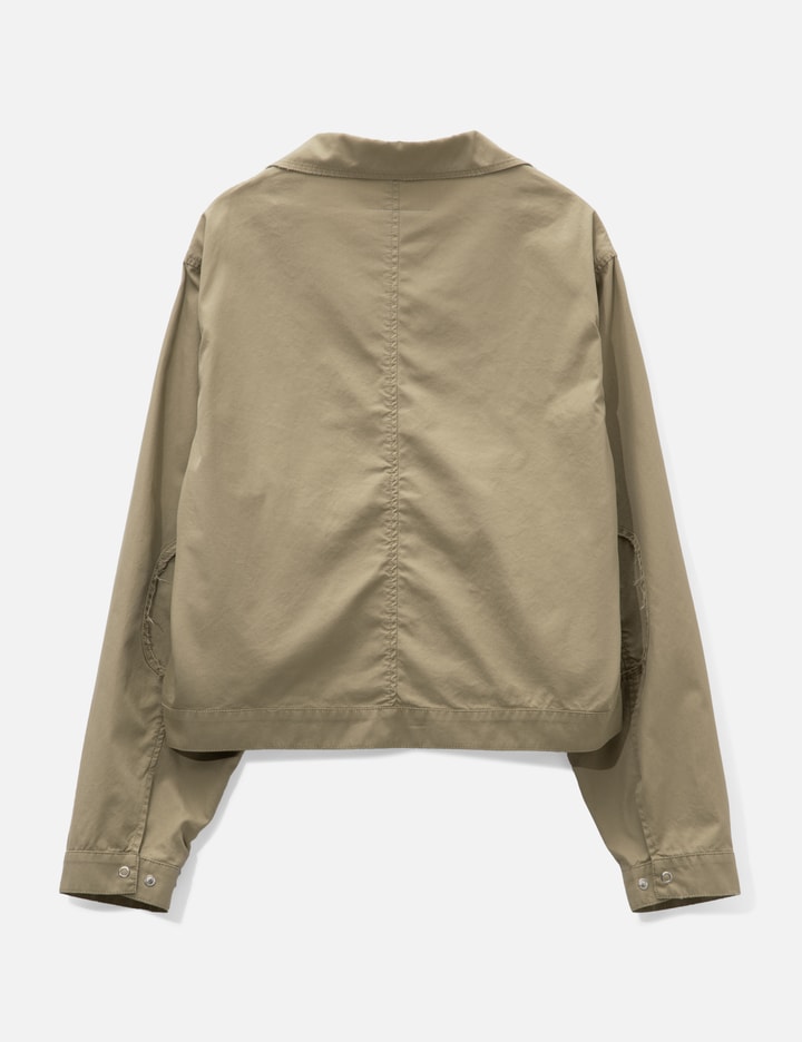 MM6 Maison Margiela - Raw Cut-Out Jacket | HBX