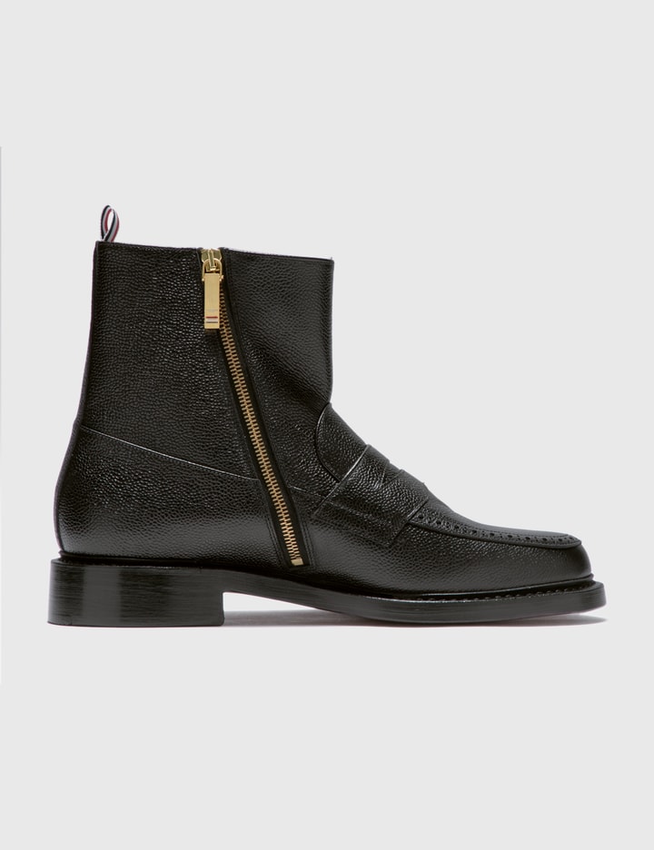 Thom Browne - Penny Loafer Ankle Boot | HBX - Globally Curated Fashion ...