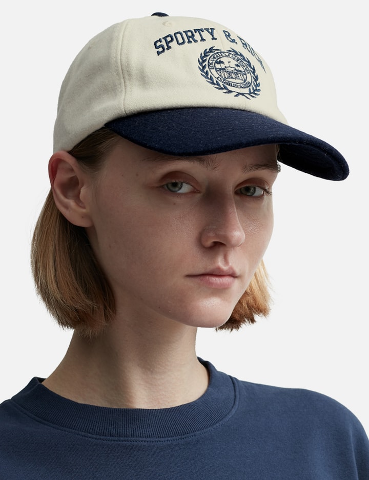 Sporty & Rich - Varsity Crest Flannel Hat | HBX - Globally Curated ...