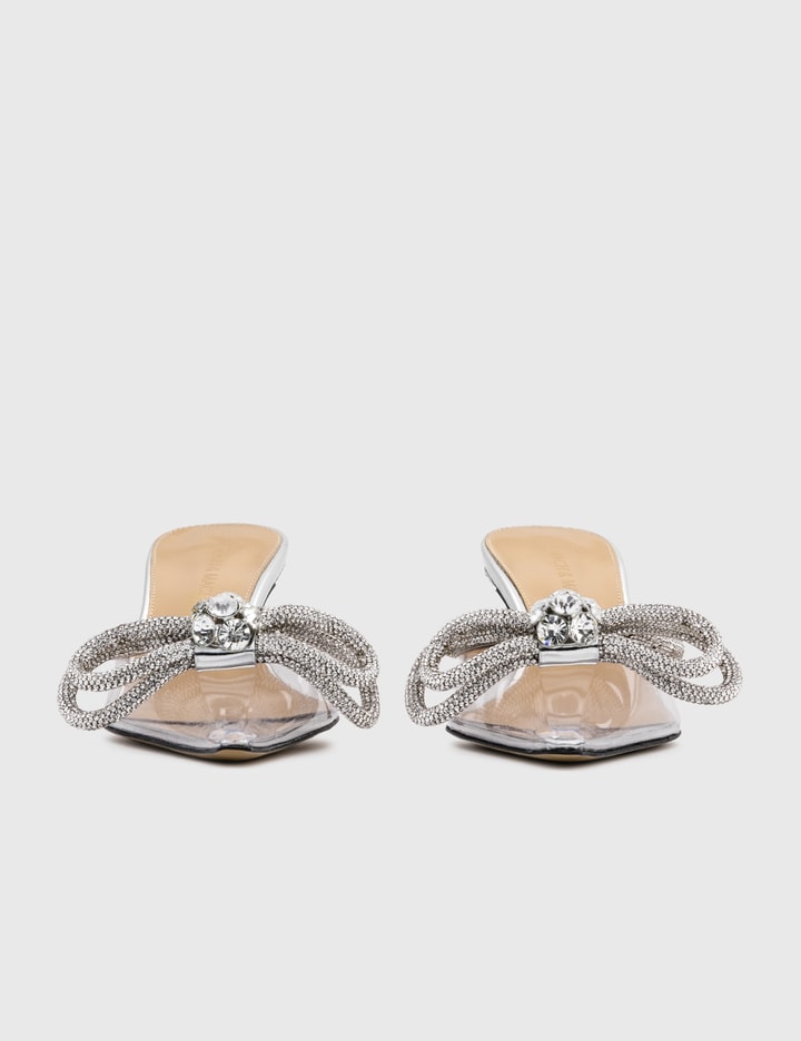 Mach & Mach - Double Bow PVC Mule | HBX - Globally Curated Fashion and ...