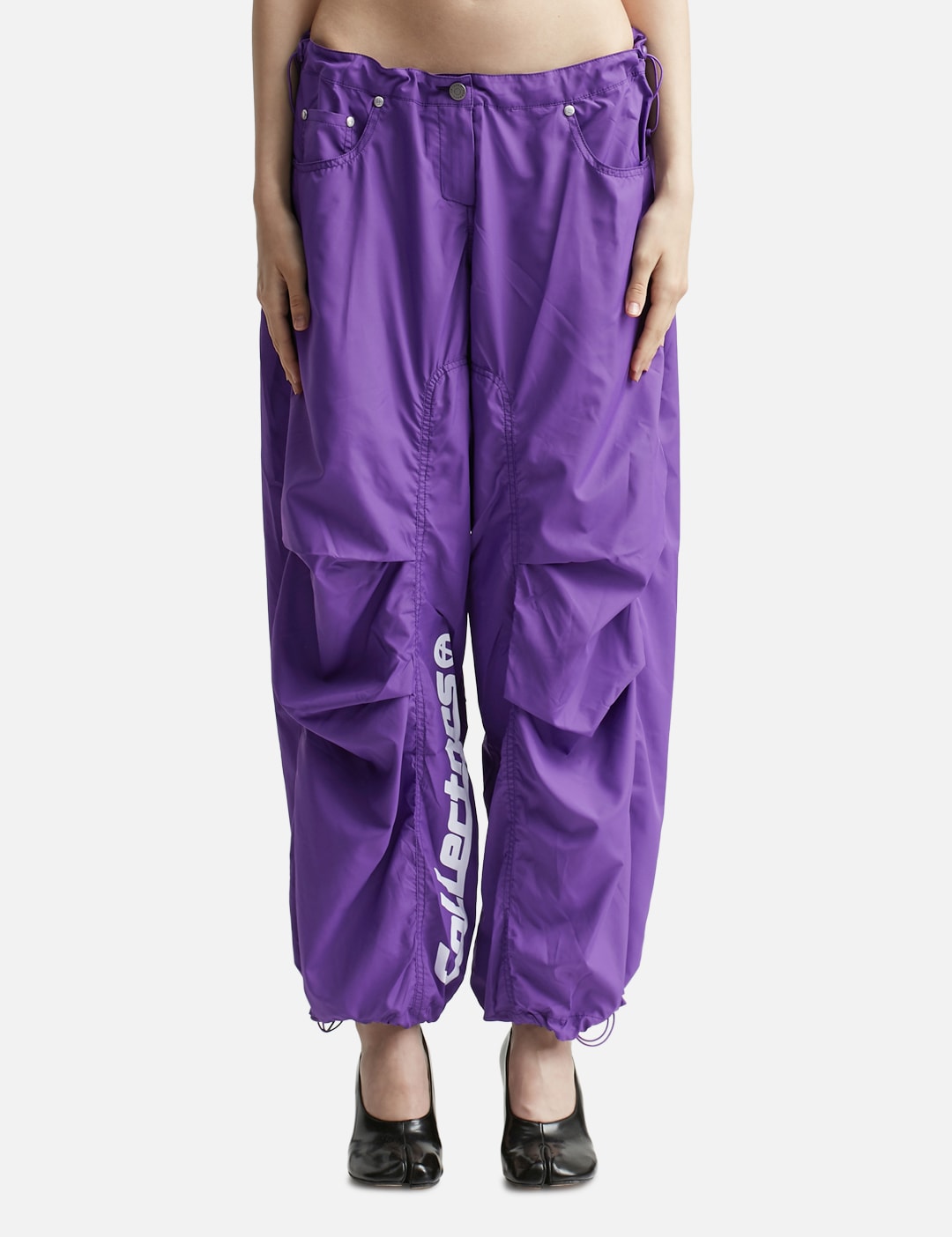 Open YY - LETTERING PARACHUTE PANTS | HBX
