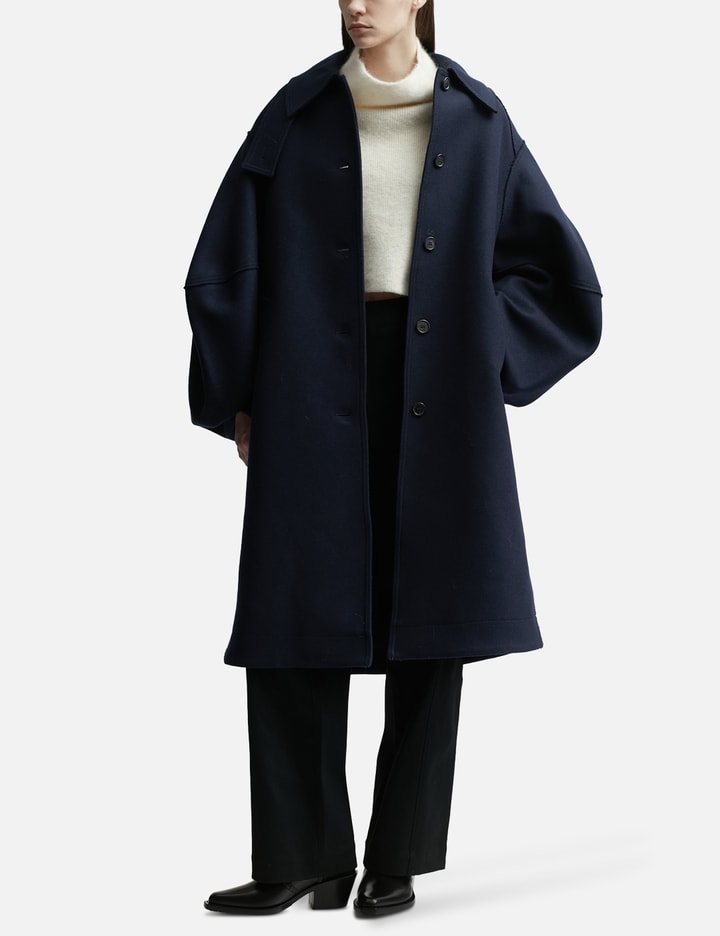 JW Anderson - BALLOON SLEEVE COAT | HBX - Globally Curated Fashion and ...