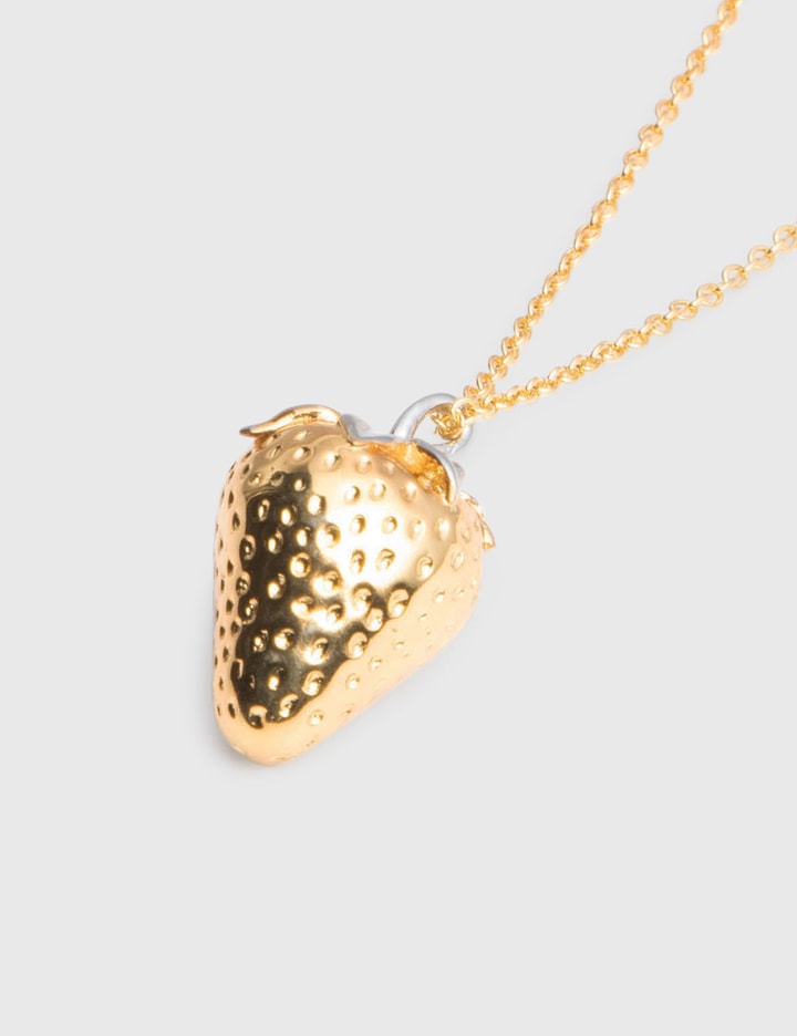 AMBUSH® - SMALL STRAWBERRY CHARM NECKLACE | HBX