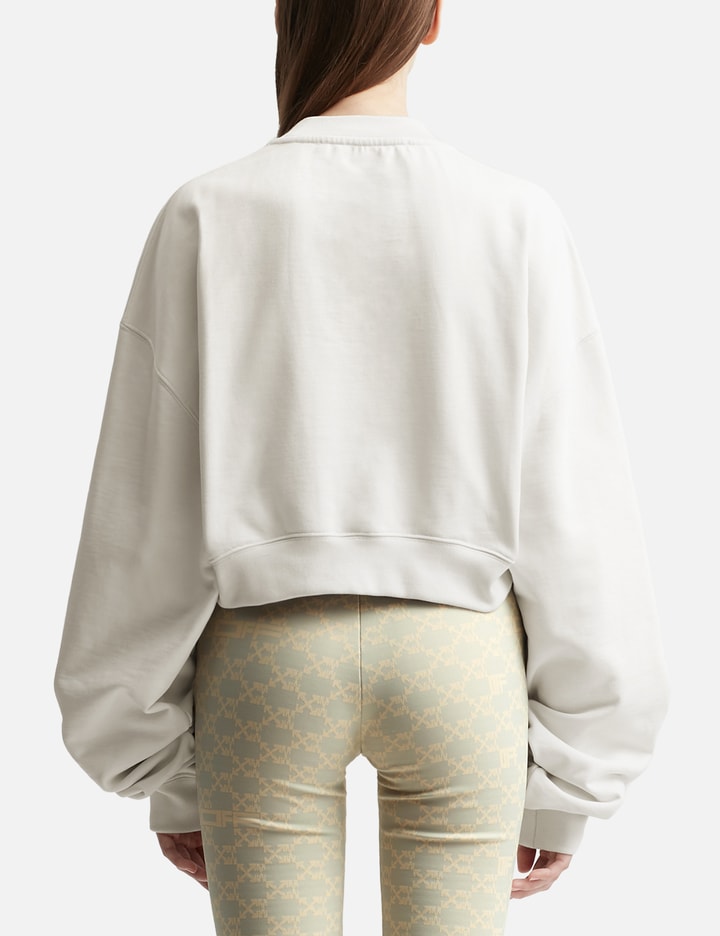 Off-White™ - For All Cropped Crewneck Sweatshirt | HBX