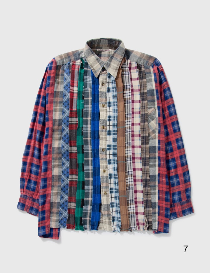 Needles - Flannel Shirt | HBX - Globally Curated Fashion and Lifestyle ...