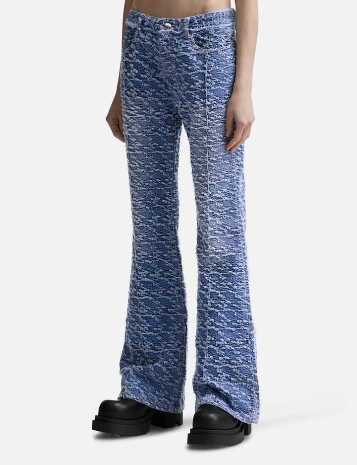 Andersson Bell - AGNES DAMAGED BELL DENIM JEANS | HBX - Globally ...