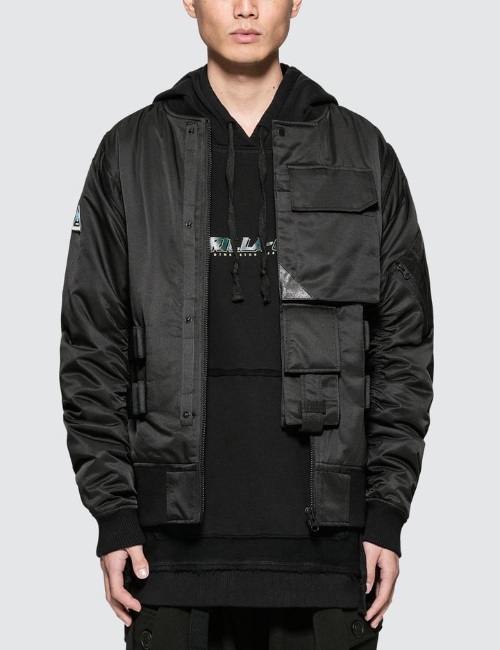 Guerrilla-group - 2 Way MA-1/Body Vest Jacket | HBX