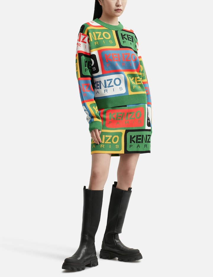 Kenzo - KENZO PARIS LABEL SWEATER | HBX - Globally Curated Fashion and ...