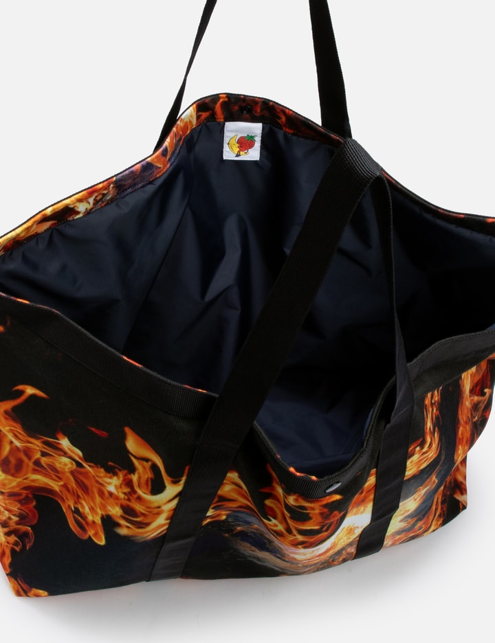 Sky High Farm Workwear - World Is Burning Tote Bag | HBX