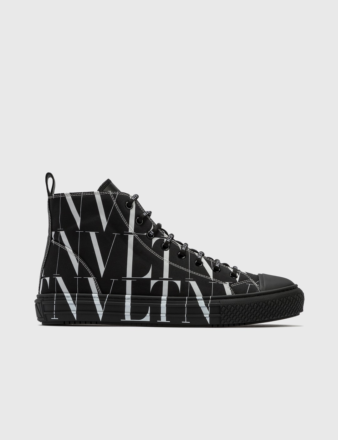 Valentino - Valentino Garavani VLTN Times Giggies High-Top Fabric ...