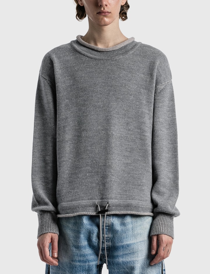 POLIQUANT - THE DOUBLE-FACE KNIT PULLOVER | HBX