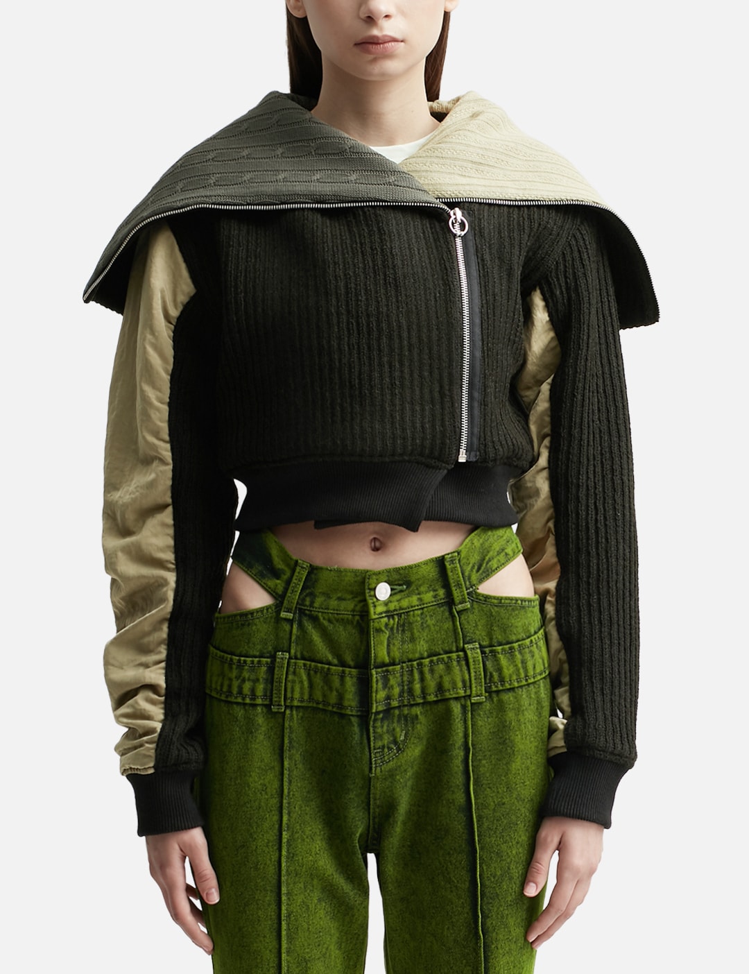 Andersson Bell - Yuki 2-Way Knit Padded Jumper | HBX - Globally Curated ...
