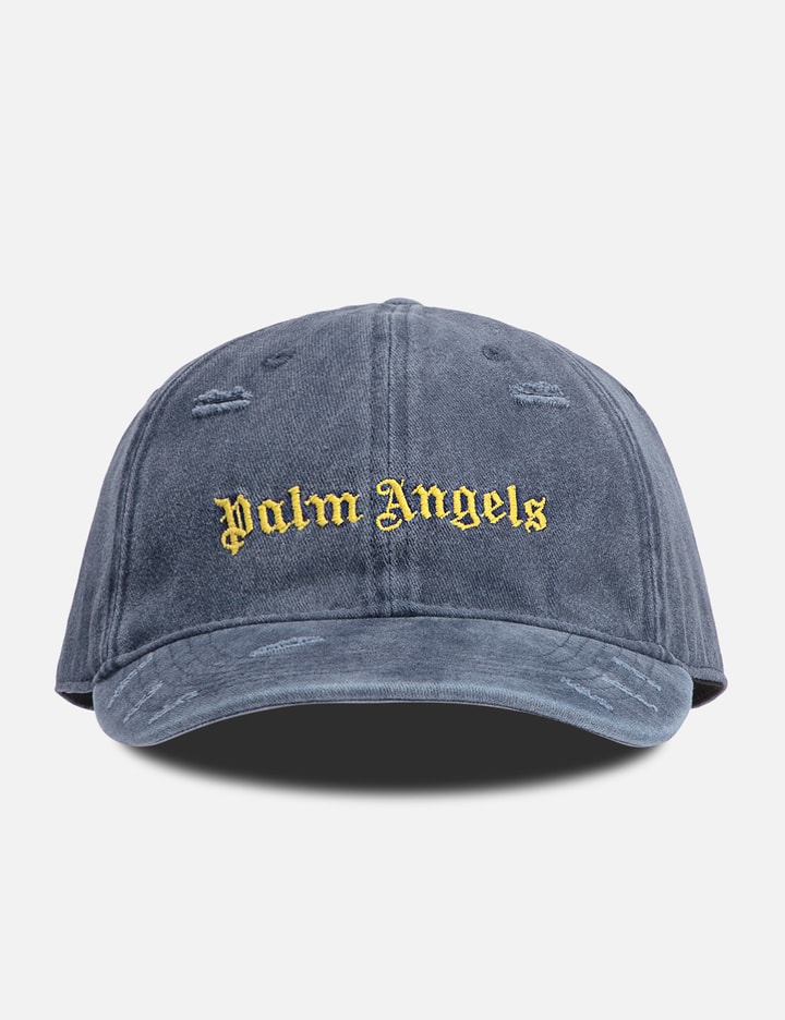 Palm Angels - RIPPED LOGO CAP | HBX - Globally Curated Fashion and ...