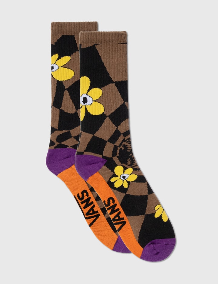 Vans - P.A.M x VANS SPIRAL CHECKER CREW SOCK | HBX - Globally Curated ...