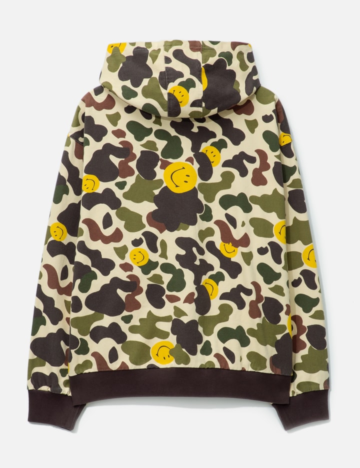 Market - SMILEY CAMO ZIP JACKET | HBX - Globally Curated Fashion and ...
