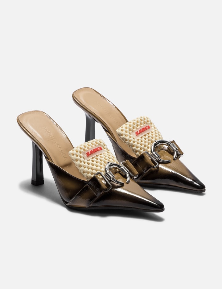 Ancuta Sarca - Olympia, Signature Style Upcycled Mule High Heel | HBX