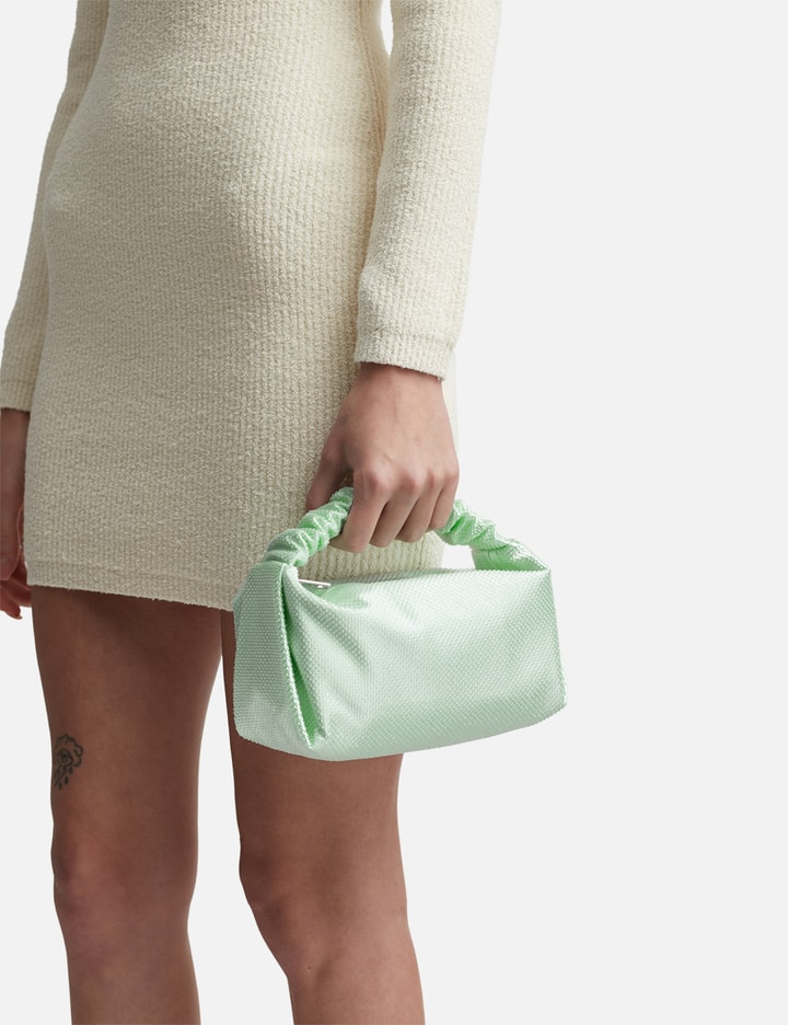 Alexander Wang - Satin Scrunchie Mini Bag with Clear Beads | HBX