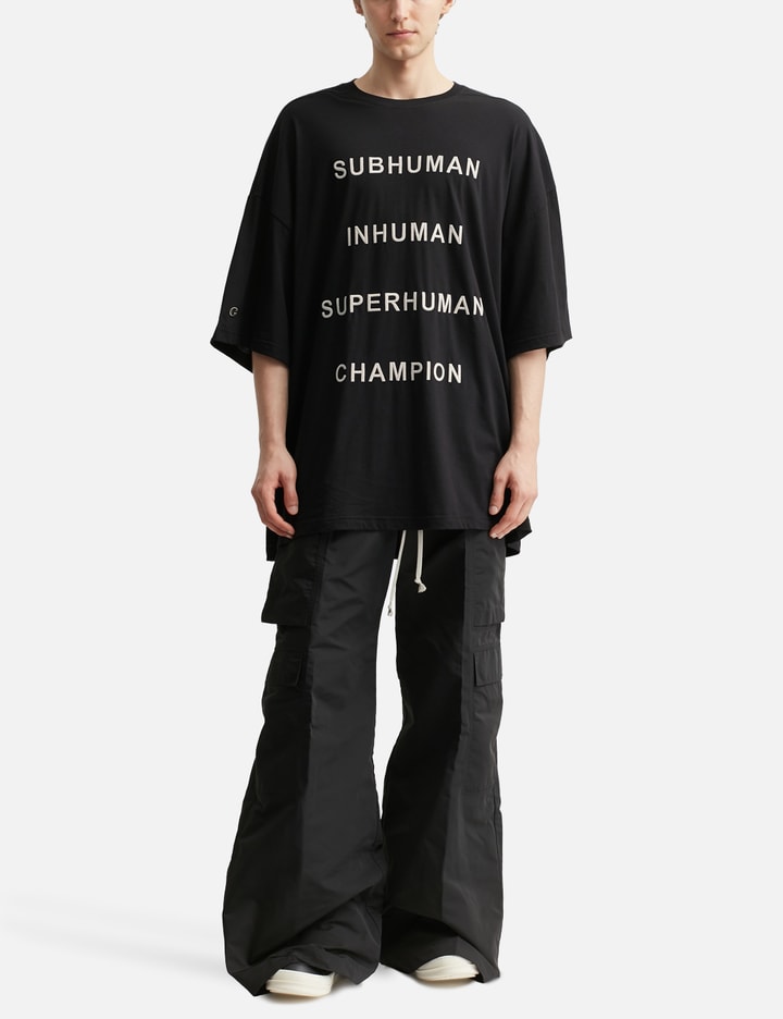 Rick Owens - Rick Owens x Champion Tommy T-shirt W Subhuman Inhuman ...