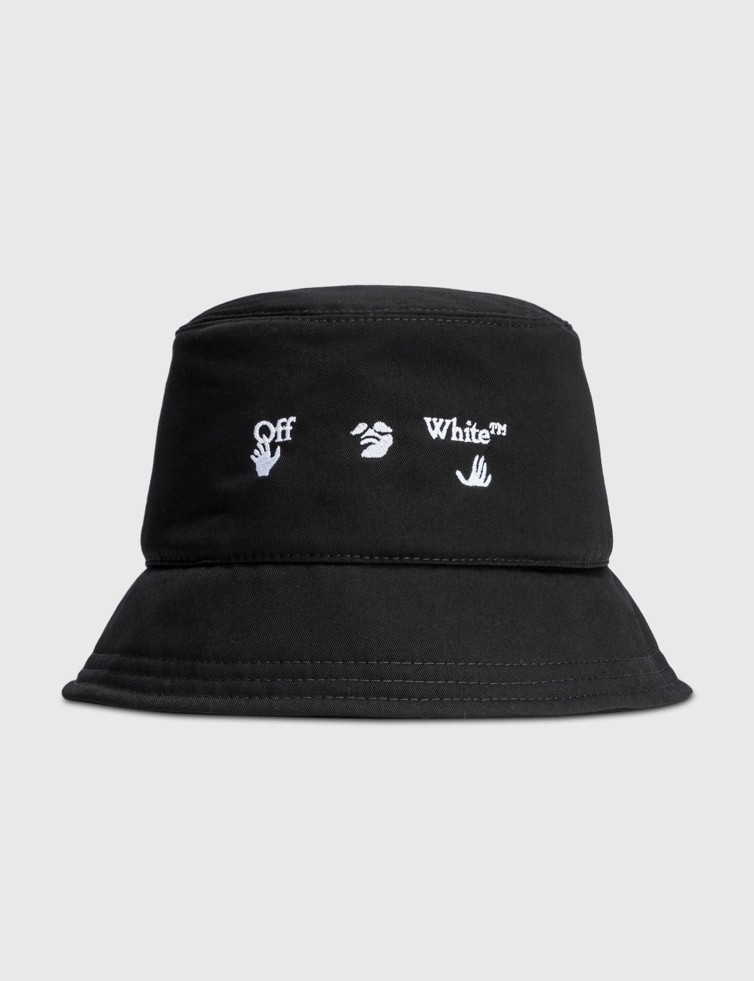 Off-White™ - Logo Bucket Hat | HBX - Globally Curated Fashion and ...