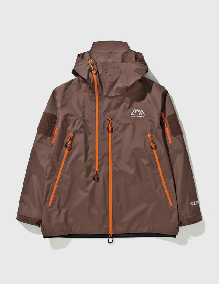 Comfy Outdoor Garment Pull Shell Coexist Jacket In Brown | ModeSens