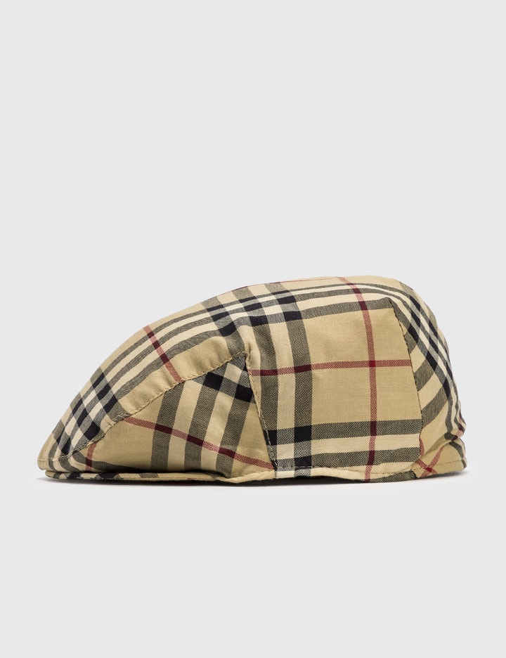 Burberry - BURBERRY CHECKED NEWSBOY HAT | HBX - Globally Curated ...