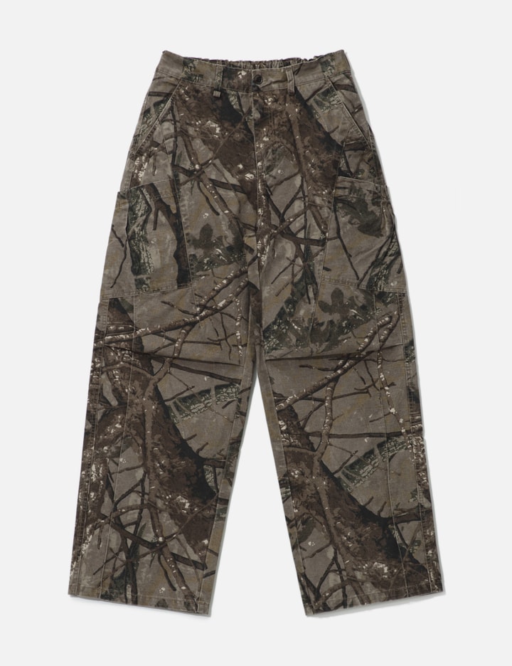 Aly "Realtree Cargo" Pants - Unisex camo cargo pants with elastic waist ...