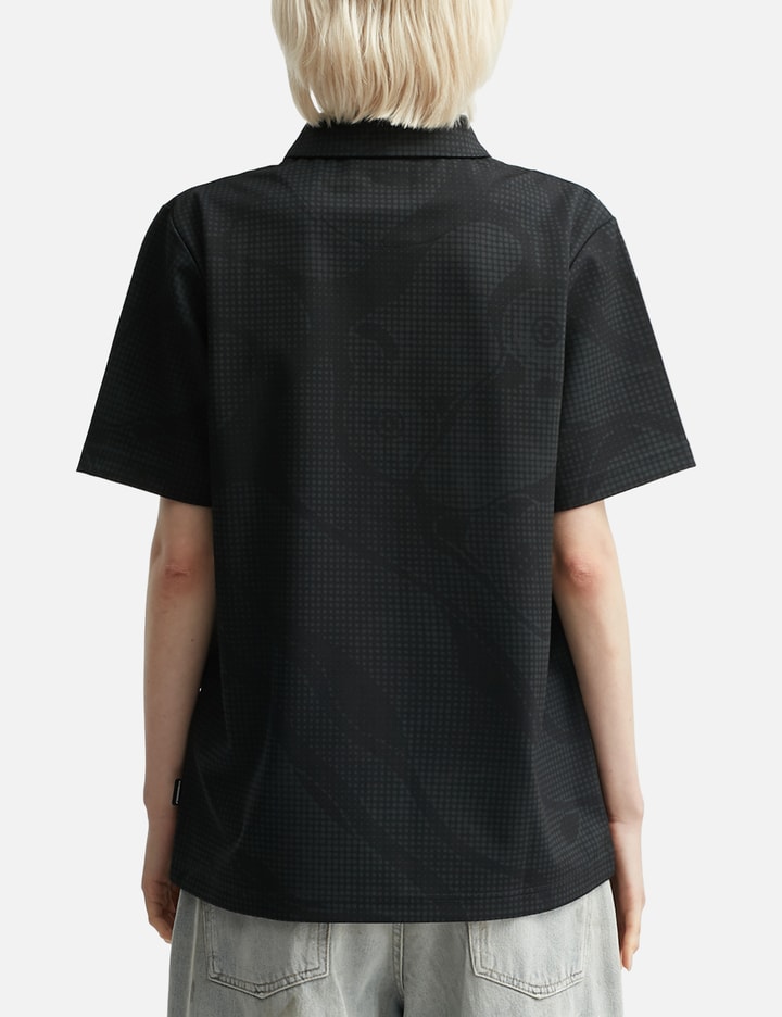 NEIGHBORHOOD - NH x Malbon Golf . Course Camo Pattern Polo Short Sleeve ...