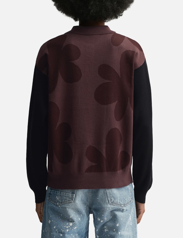 Perks and Mini - Forms Knit Long Sleeve Polo | HBX