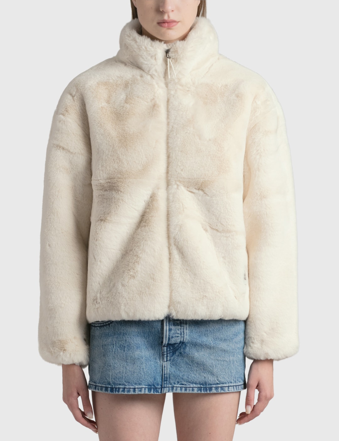 The North Face - Faux Fur Fleece Jacket | HBX