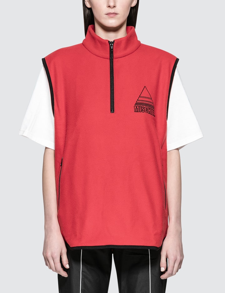 MISCHIEF - Fleece Half Zip Vest | HBX - Globally Curated Fashion and ...