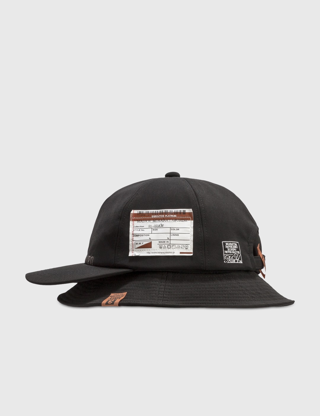 Maison Mihara Yasuhiro - Double Hat Cap | HBX - Globally Curated ...
